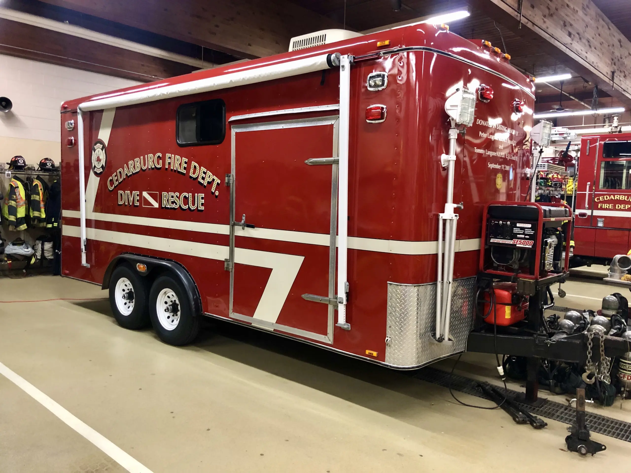 Dive Trailer - Cedarburg Fire Department